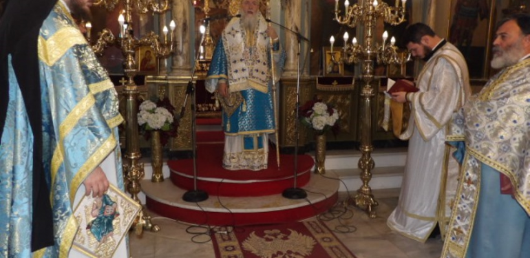 Στο Χιλιομόδι λειτούργησε ο Μητροπολίτης Κορίνθου κ. Διονύσιος ...
