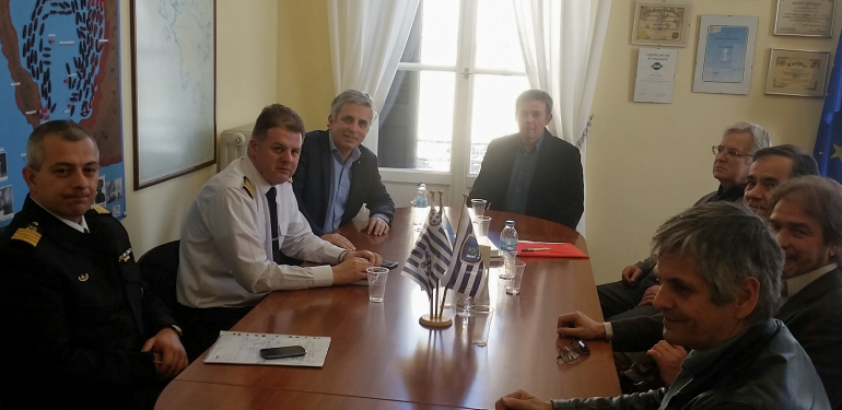 Επίσκεψη «Ανοιχτού Δήμου» στο λιμεναρχείο Καλαμάτας για το master plan ...
